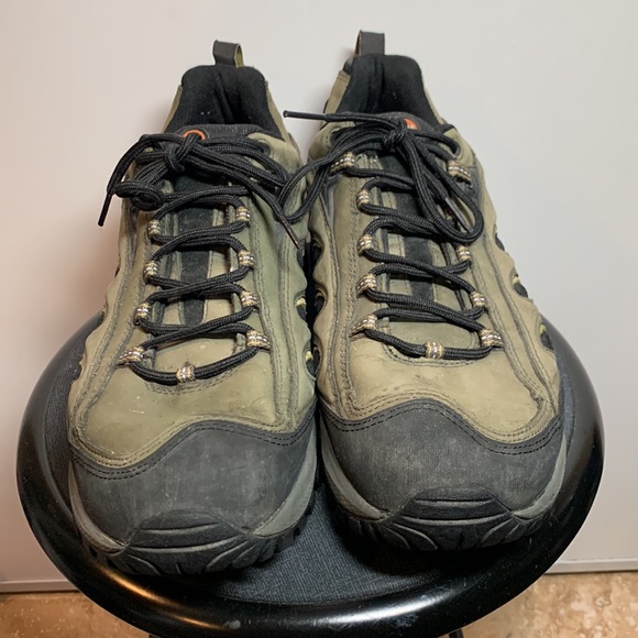Merrell | Shoes | Merrell Mens Continuum Vibram Hiking Shoes Mossy ...